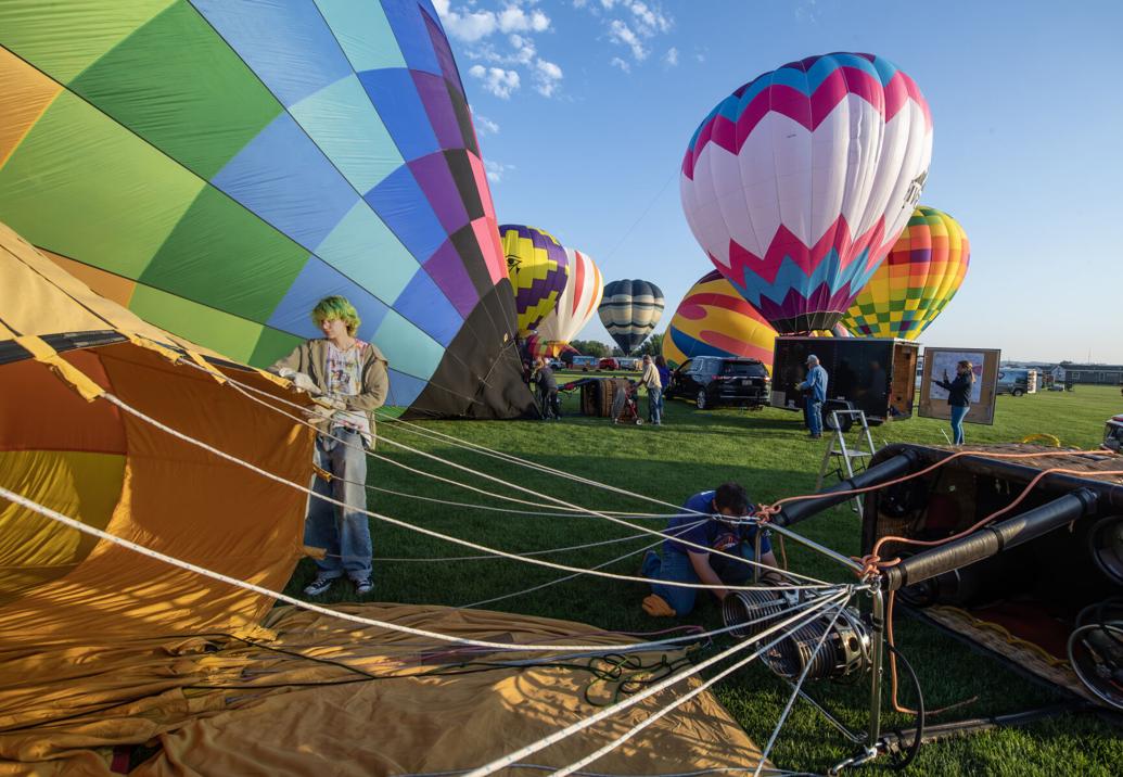 Photos: View from the top, annual hot air balloon rally kicks off