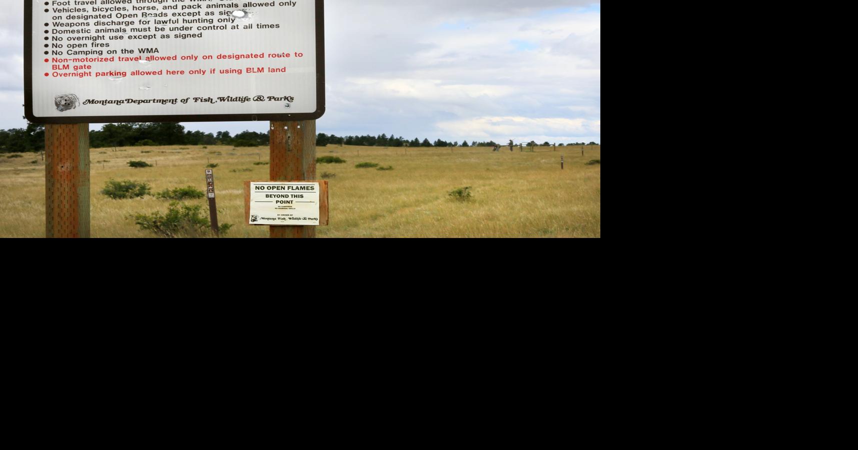 Shot-up signs, litter anger wildlife management area neighbors
