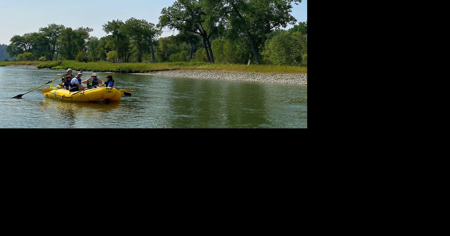 Yellowstone River float from Columbus to Park City is historic