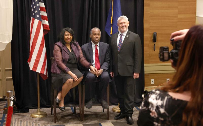 Ben Carson attends Liberty Dinner in Billings