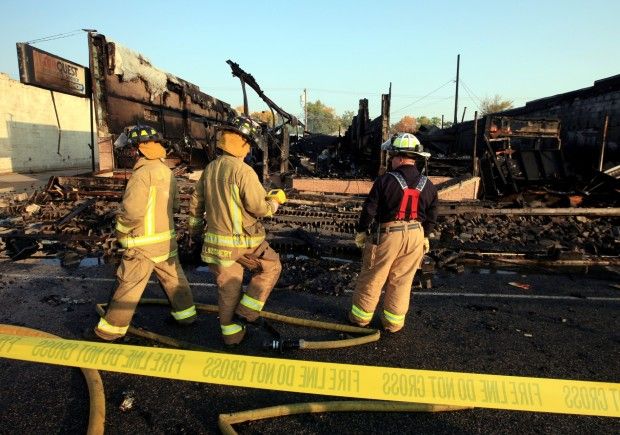 Fire destroys downtown Laurel Auto Parts store