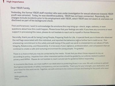 Pre rape charges, Westervelt worked at Boys and Girls Ranch