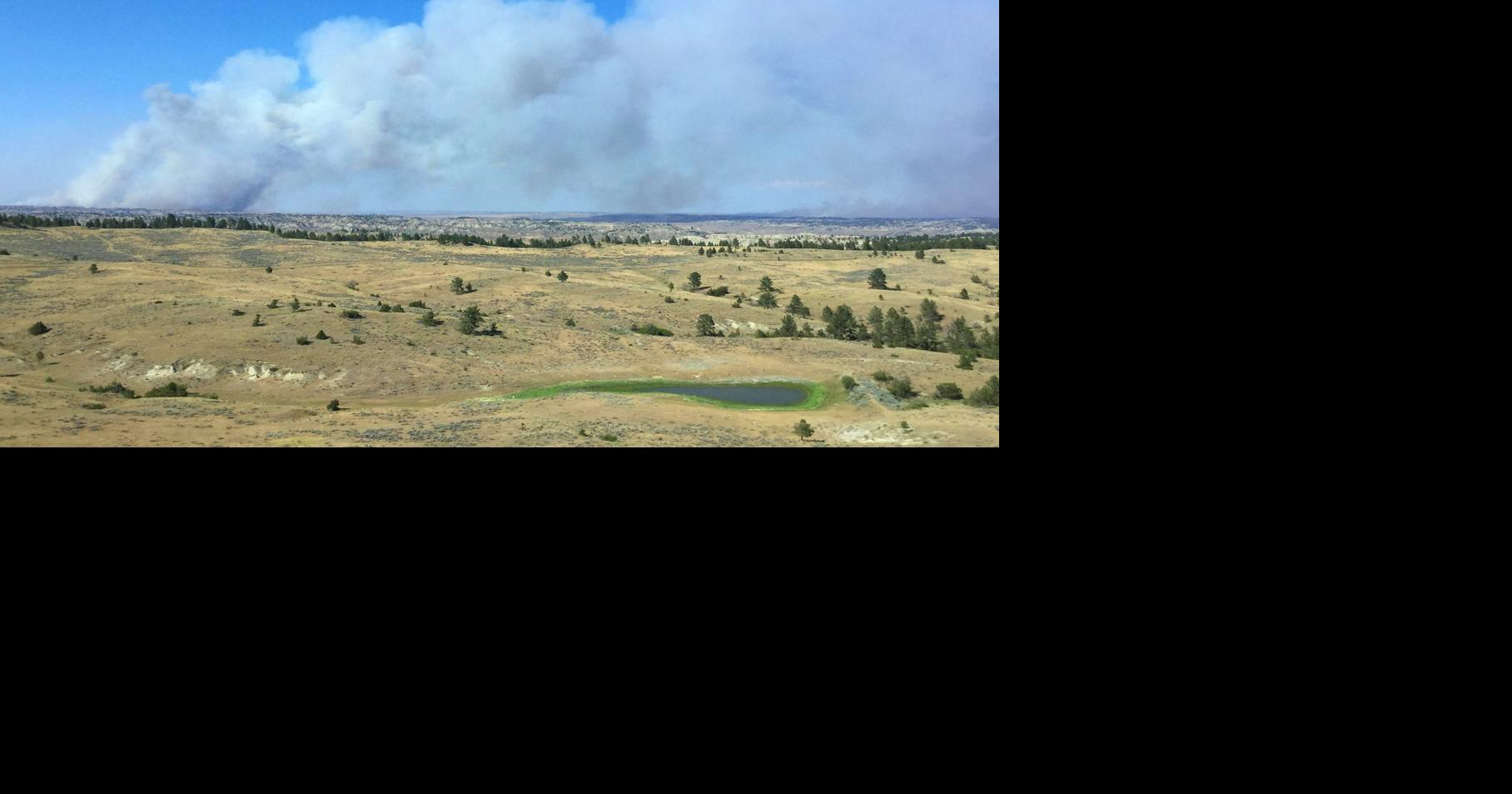 Fire burns 3,200 acres northeast of Winnett