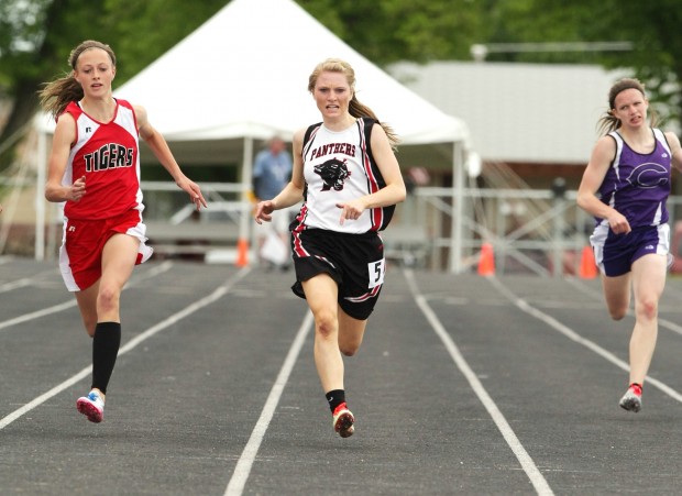 State C track: Park City’s Brianna Gray falters early, flourishes late