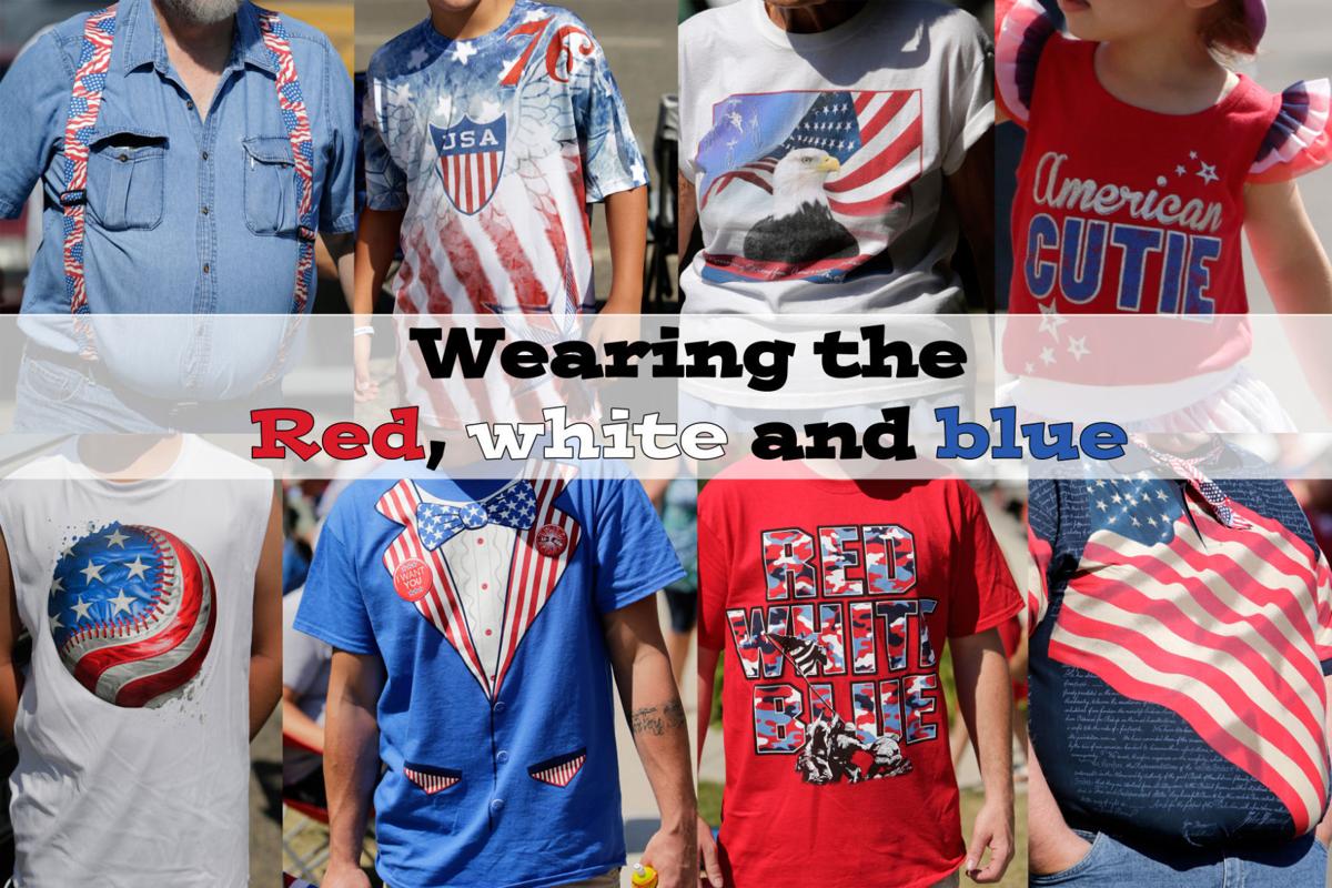 Red, white and blue: Patriotic shirts