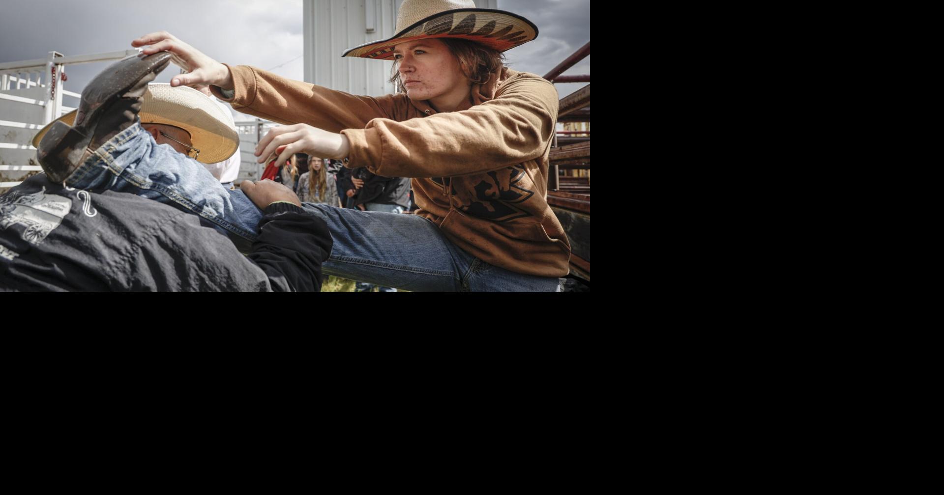 Women look to grow rodeo sport of ranch bronc riding