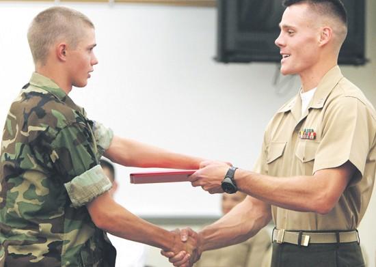 Youths find fun, discipline in Young Marines