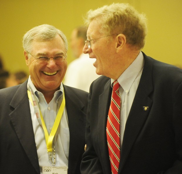 Former Sen. Burns and friends delight GOP crowd at warm tribute