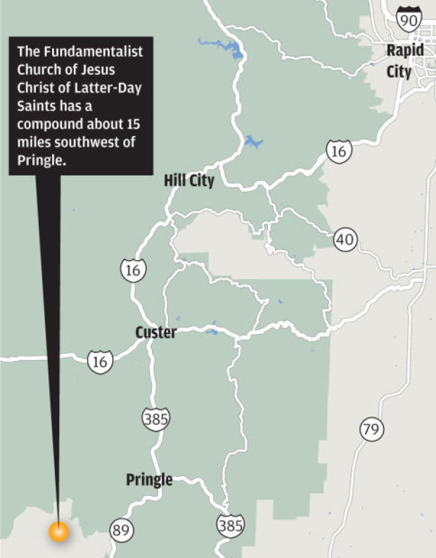 Living next door to secretive FLDS compound: Noise, fending, guard ...
