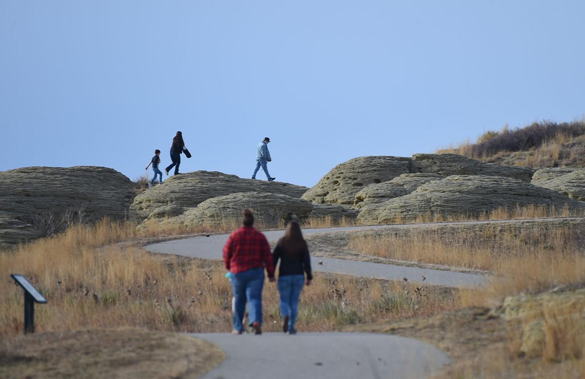 Photo: Hiking the Swords Park trail
