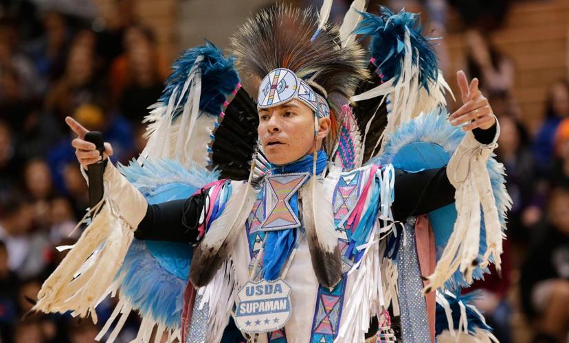 Supaman soars high with Skyview students