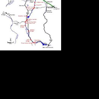 Madison River fishing access site map