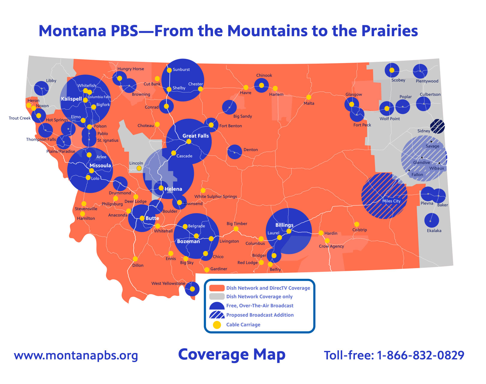 MontanaPBS on the airwaves in new Eastern MT locations