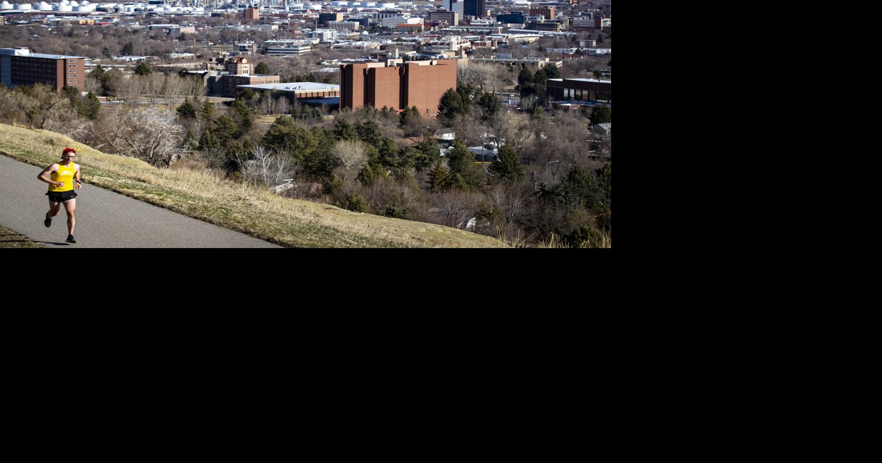 Photos: People use Swords Park as gyms are closed