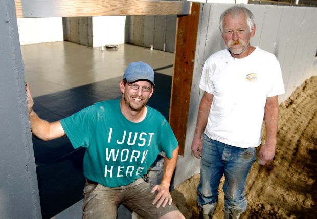 Making a great team: Working together creates close bonds for fathers, sons