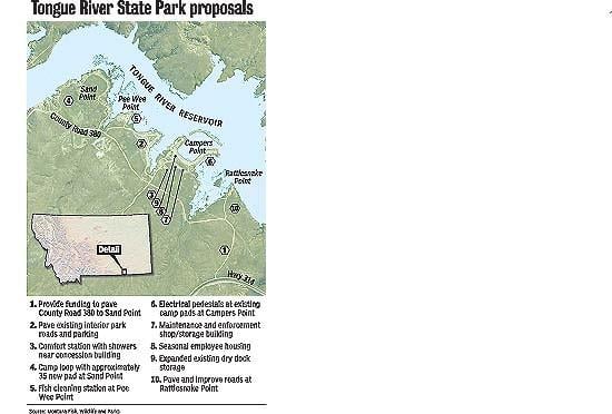 Big plans for Tongue River State Park