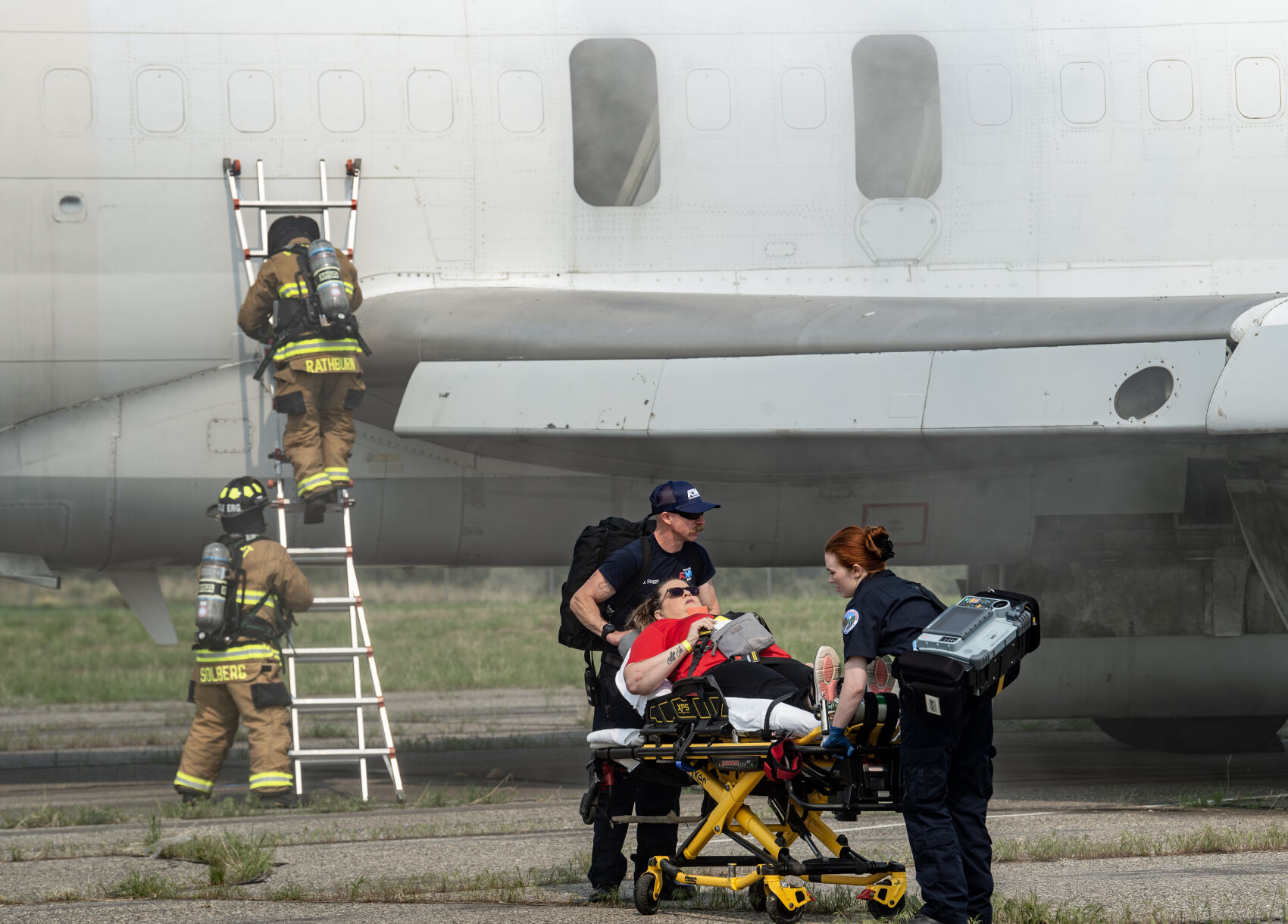 Photos: Billings Airport holds emergency exercise drill