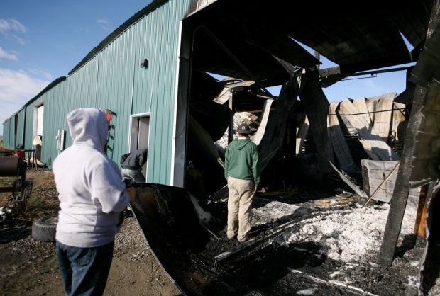 Shepherd businessman looks to rebuild after fire