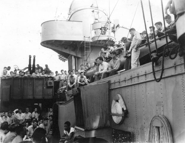 Duty aboard destroyer takes sailor to major Pacific battles