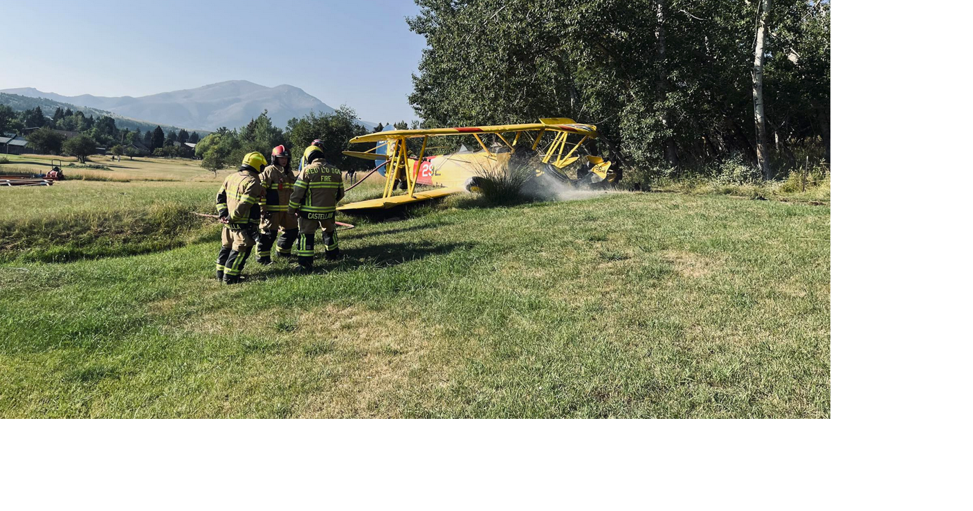 1941 Biplane crash-lands in Red Lodge backyard