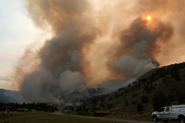 Rock Creek fire outside of Red Lodge grows to 600 acres