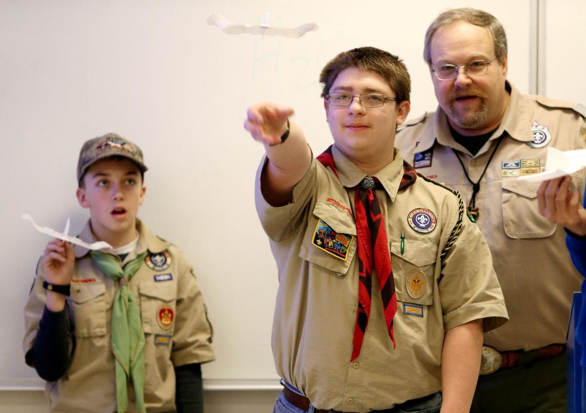 Scouts learn by doing to earn badges