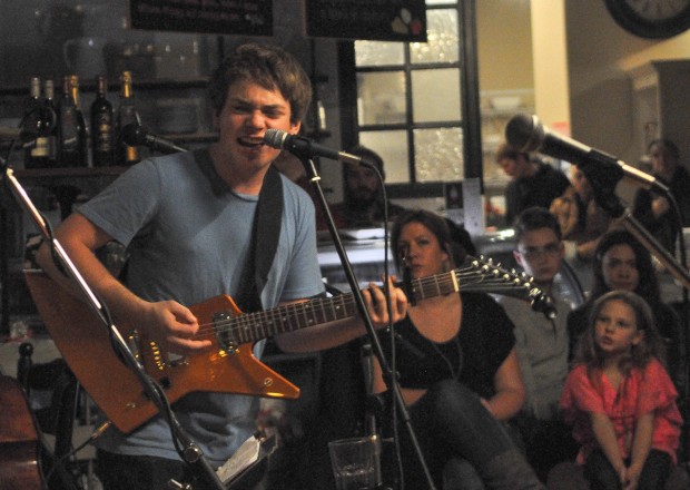 Guthrie Brown performs at Madison Bakery