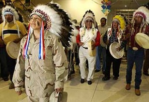 Crow Tribe welcomes soldier back from her tour in Iraq
