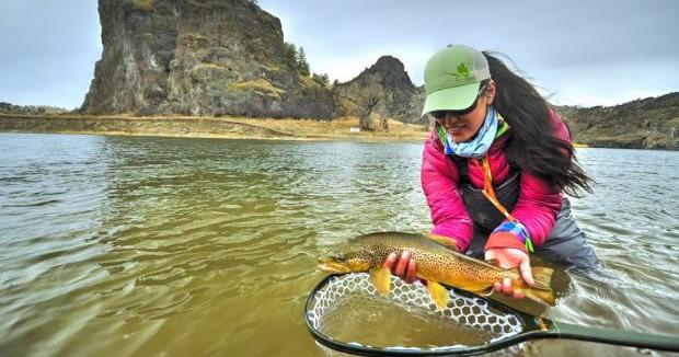 Fly-fishing TV show host stays cool amid glitches