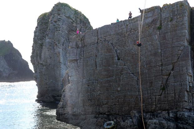 Gear junkie: Sea stack climbing takes variety of gear