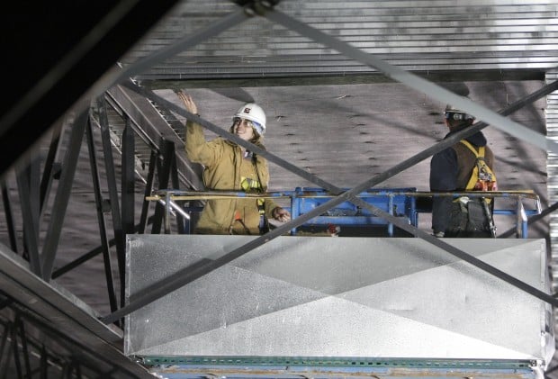 MetraPark construction still aims for April finish