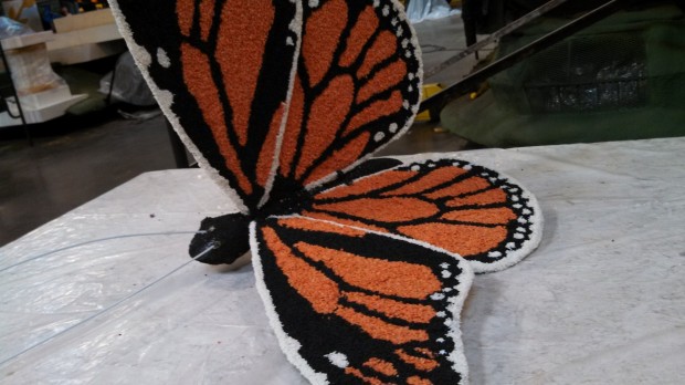 Billings floral designer decorates winning Rose Parade float