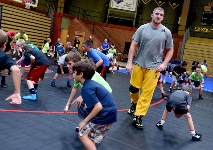 Iowa wrestler Bobby Telford has an important message for youth at ...