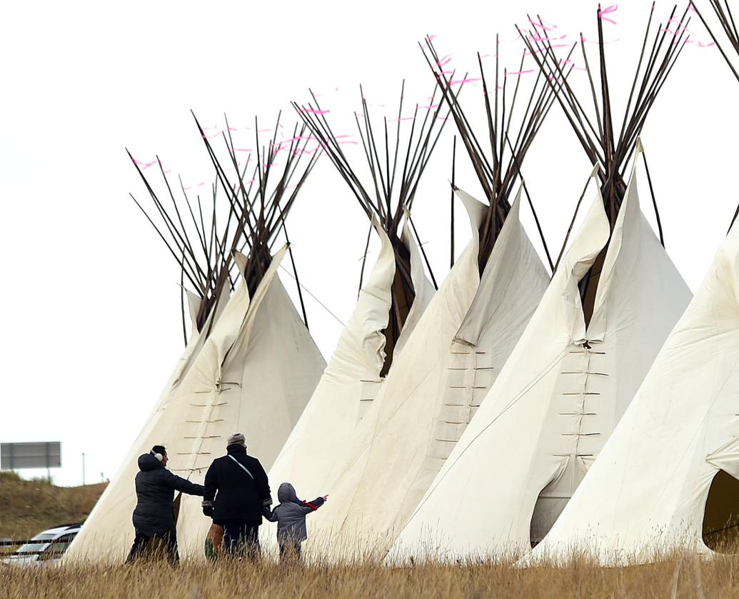 Rock teepee ring memorial on Billings Rims continues to grow