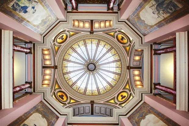 Restored Butte courthouse dome makes debut Friday