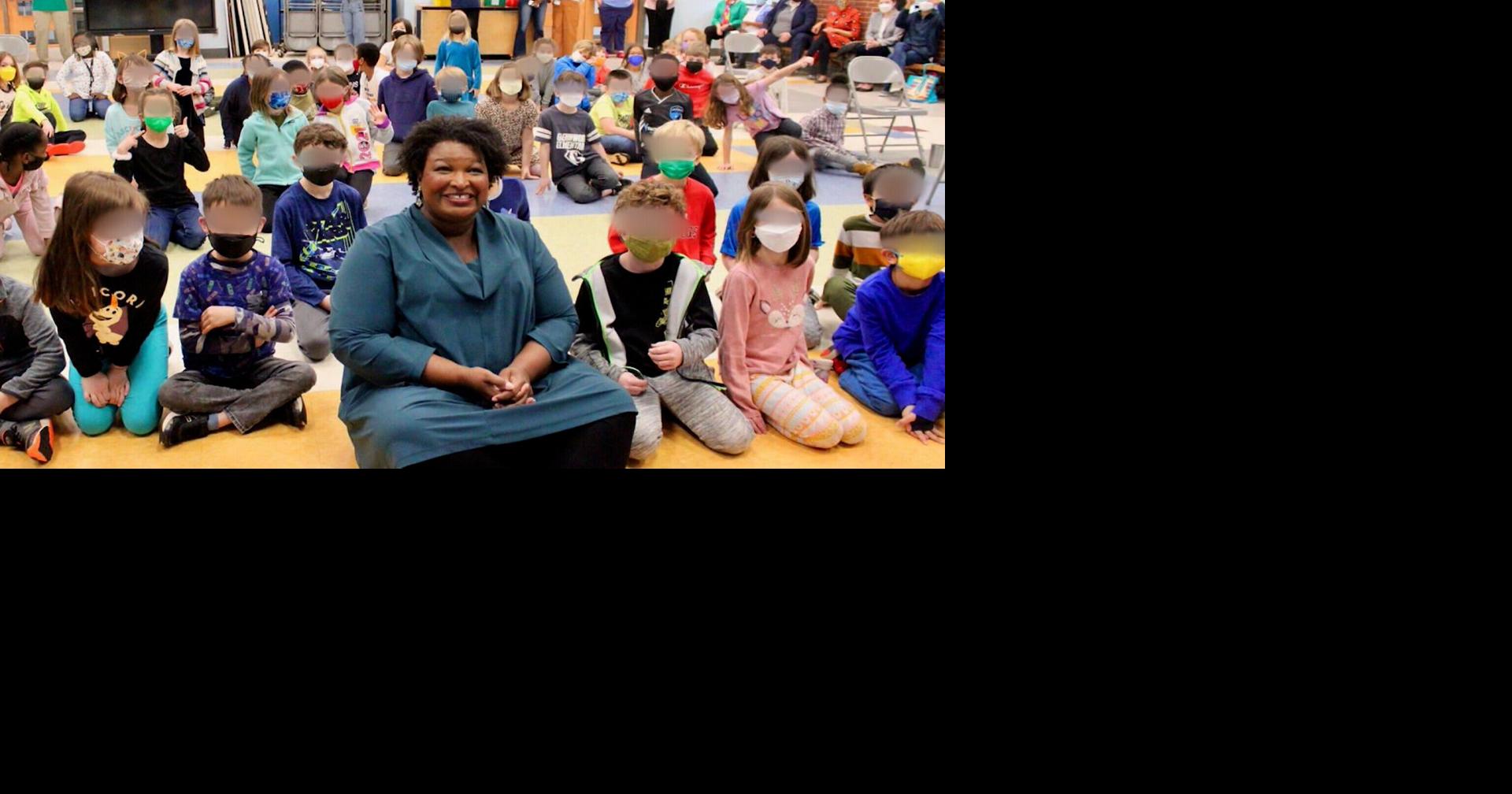 Stacey Abrams comes under fire for not wearing a mask in now-deleted ...