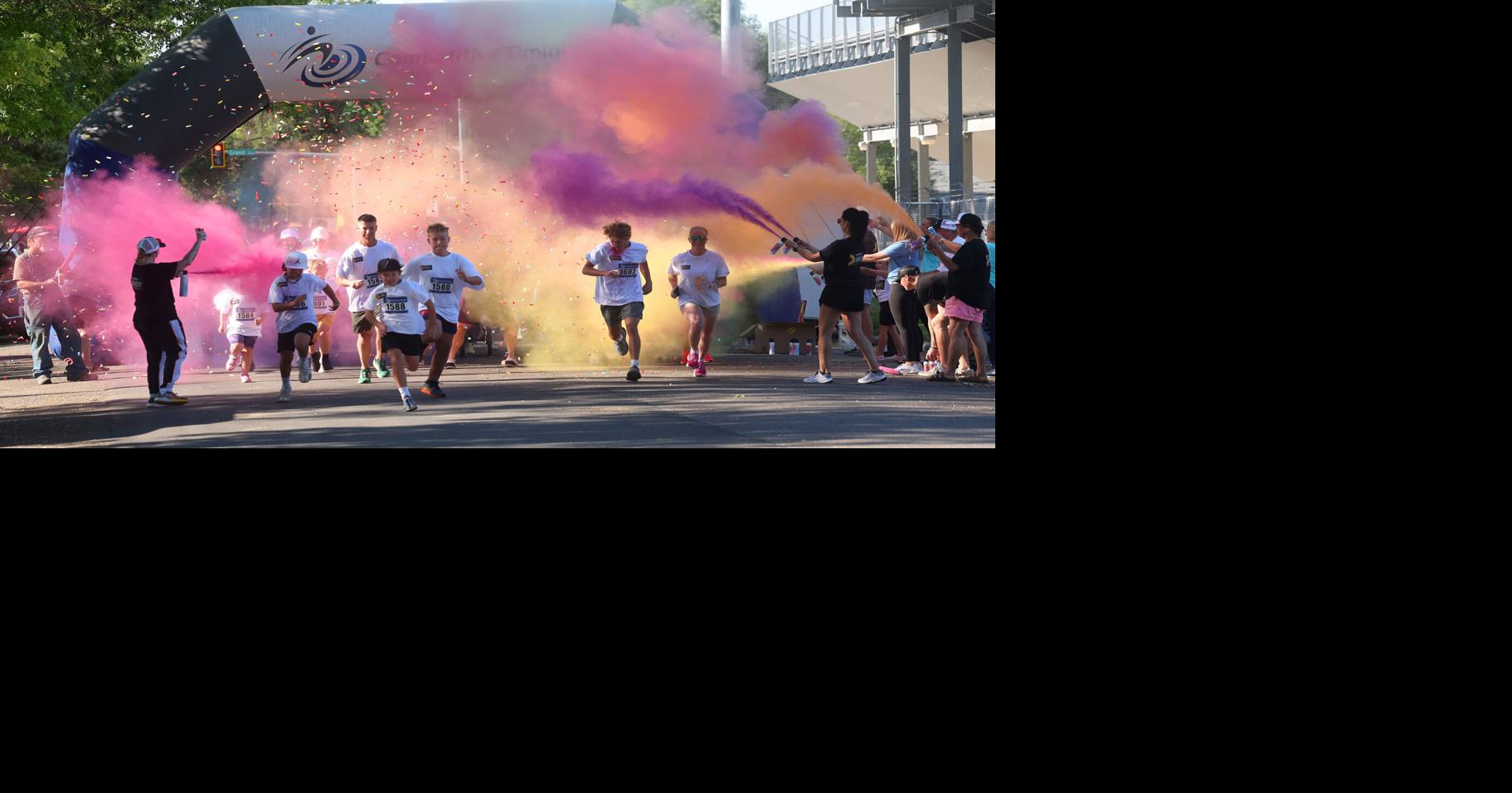 Love for Lexy's Color Run at Pioneer Park
