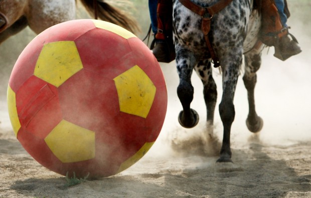 Horse soccer catching on in Montana