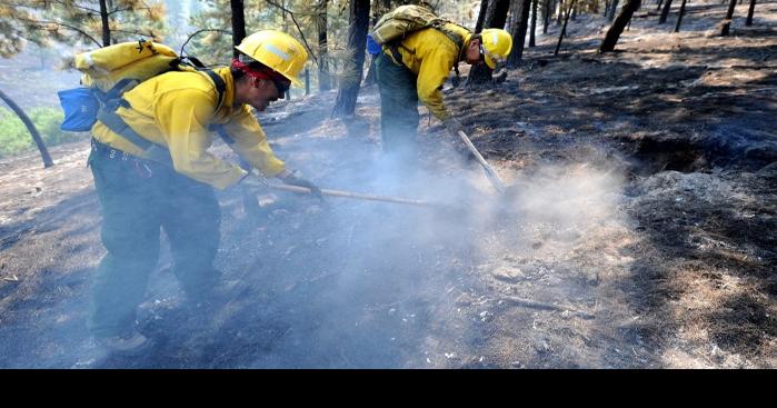 Firefighting staging area set up in Miles City for quick response