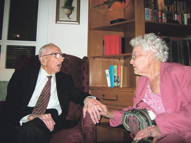 Gov. Schweitzer honors the late Walter Breuning