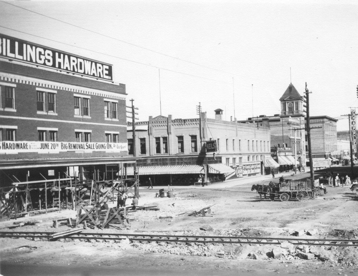Photos then and now: The Old Billings Hardware building