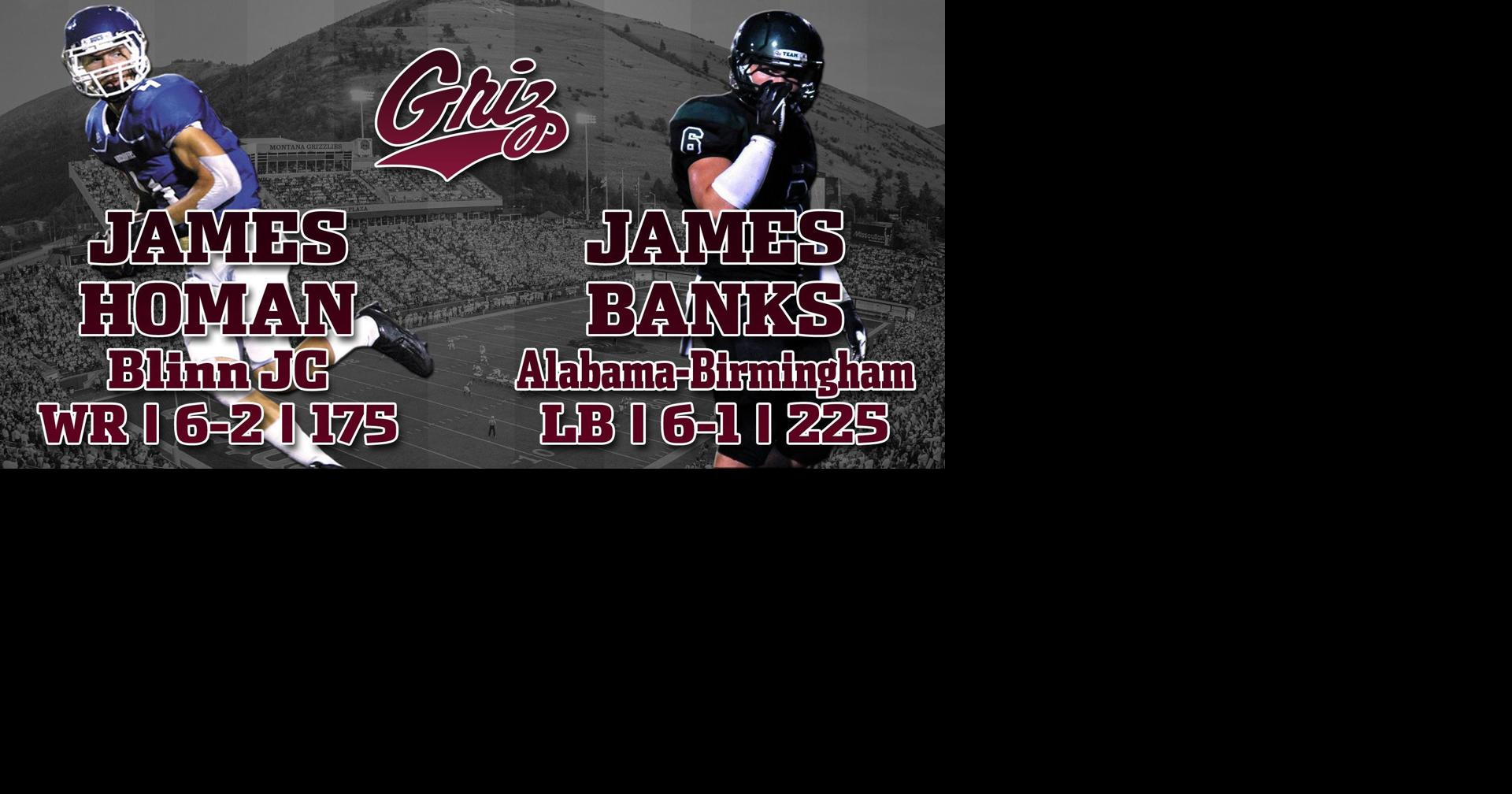 Griz football team adds two transfers
