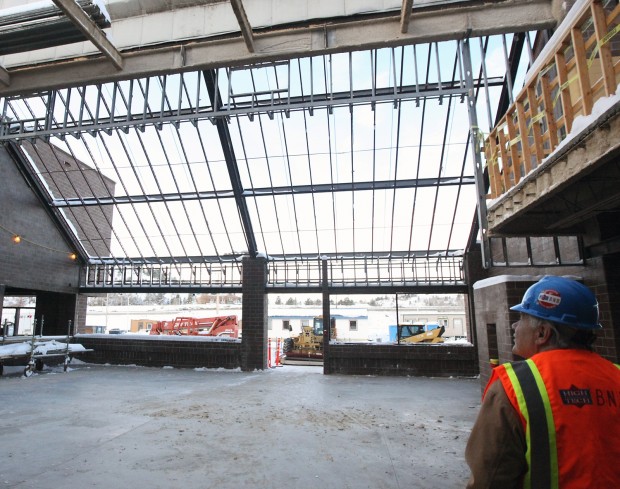 MetraPark construction still aims for April finish