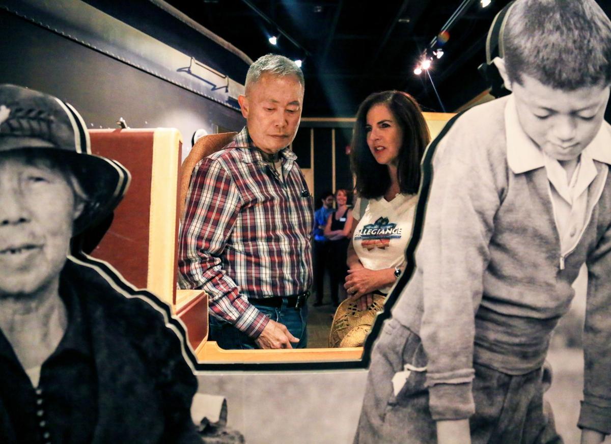 'Star Trek' actor George Takei visits Japanese-American internment camp ...