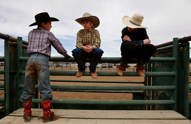 Young riders take bulls by the horns in Wyoming