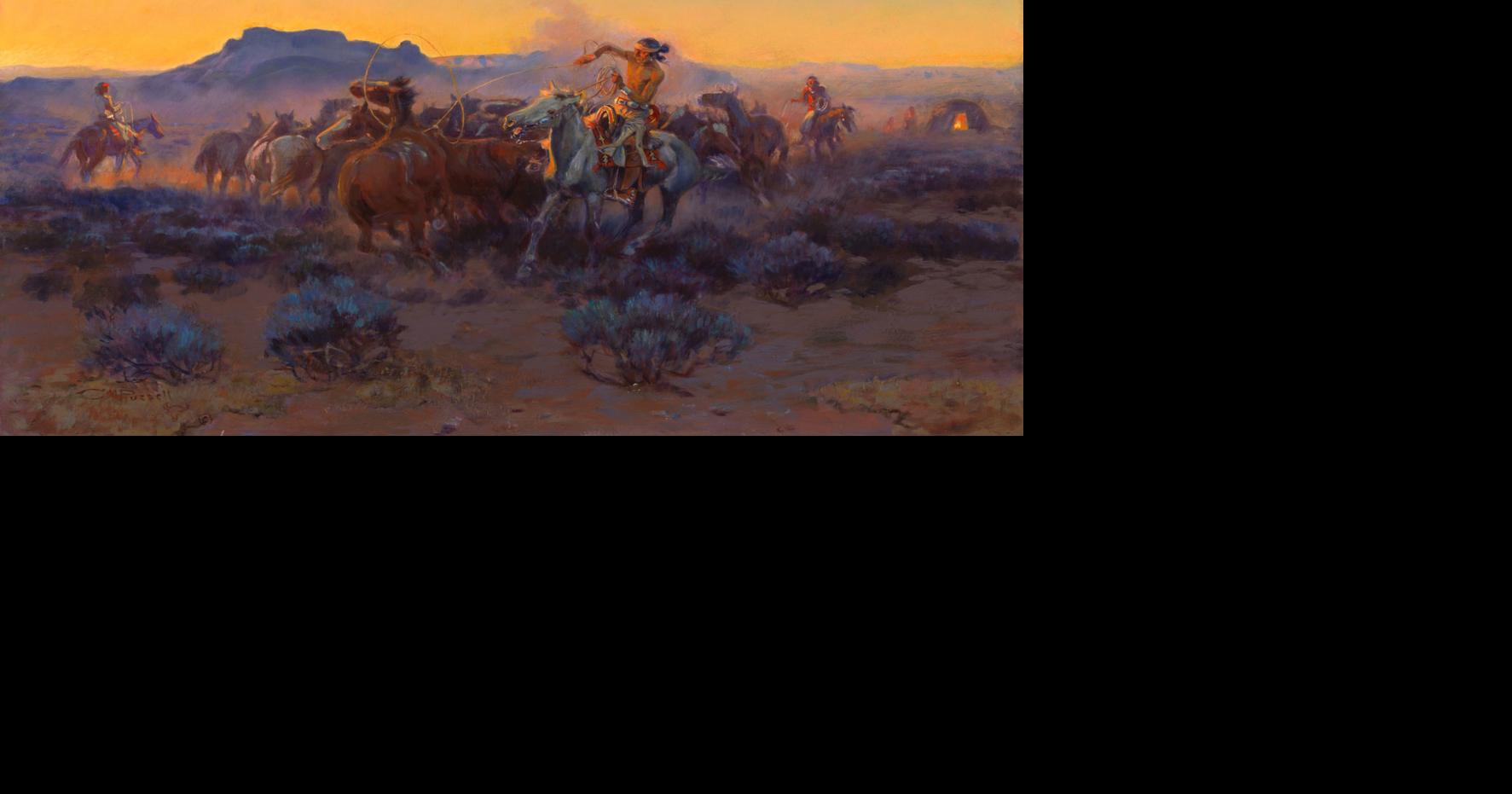 C.M. Russell paintings pulled from private and public collections for ...