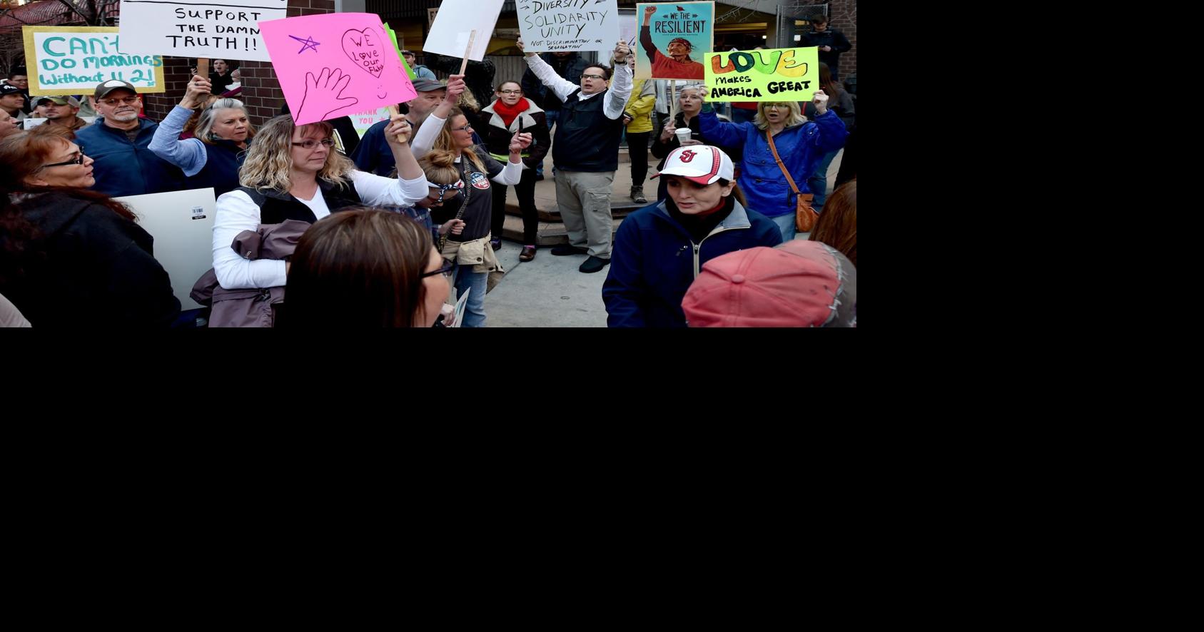 For the second time in a week, protesters march for suspended Cat ...