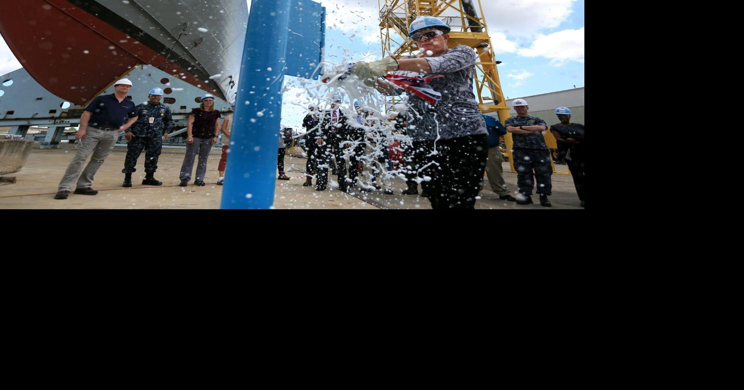 Feature Photo: Sharla Tester practices for USS Billings' big day