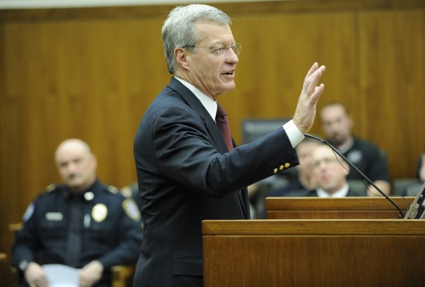 Marshal Bell takes oath of office