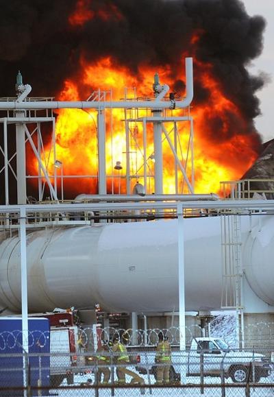 Gallery: ConocoPhillips refinery fire